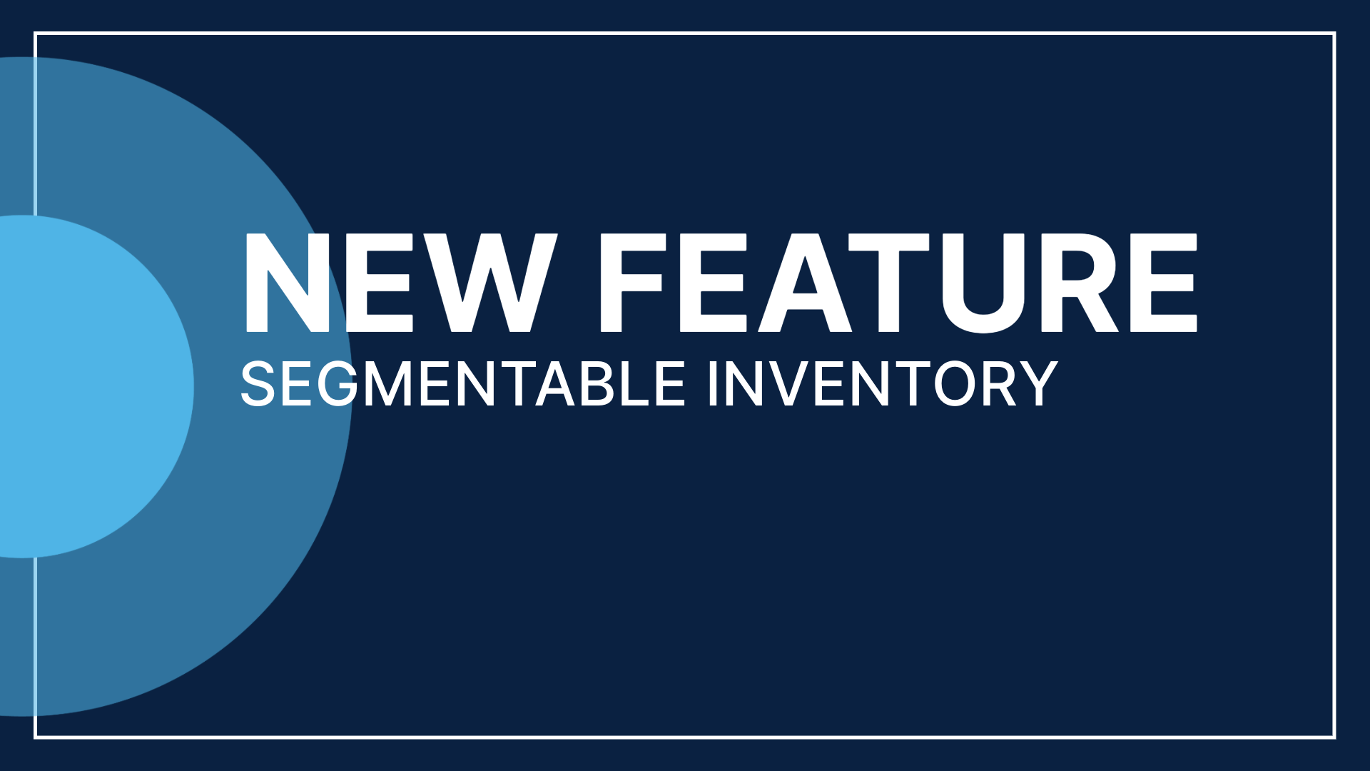 New Feature: Segmentable Inventory - Sonar Software